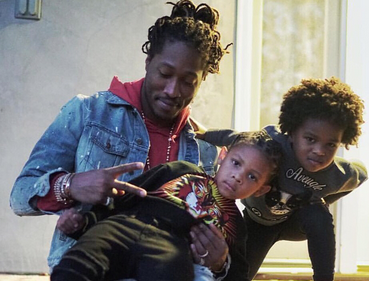 Future shares cute photos with his sons