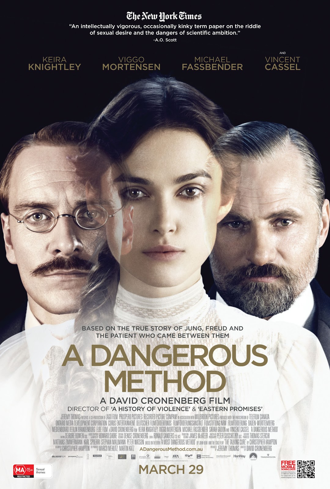 Esculpiendo el tiempo: Un método peligroso ( A Dangerous Method, 2011 ...