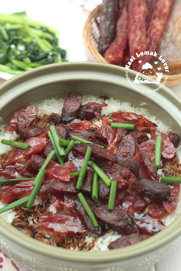 Nasi Lemak Lover: Waxed Meat Claypot Rice (Lap Mei Fun) 腊味饭_2016 CNY ...