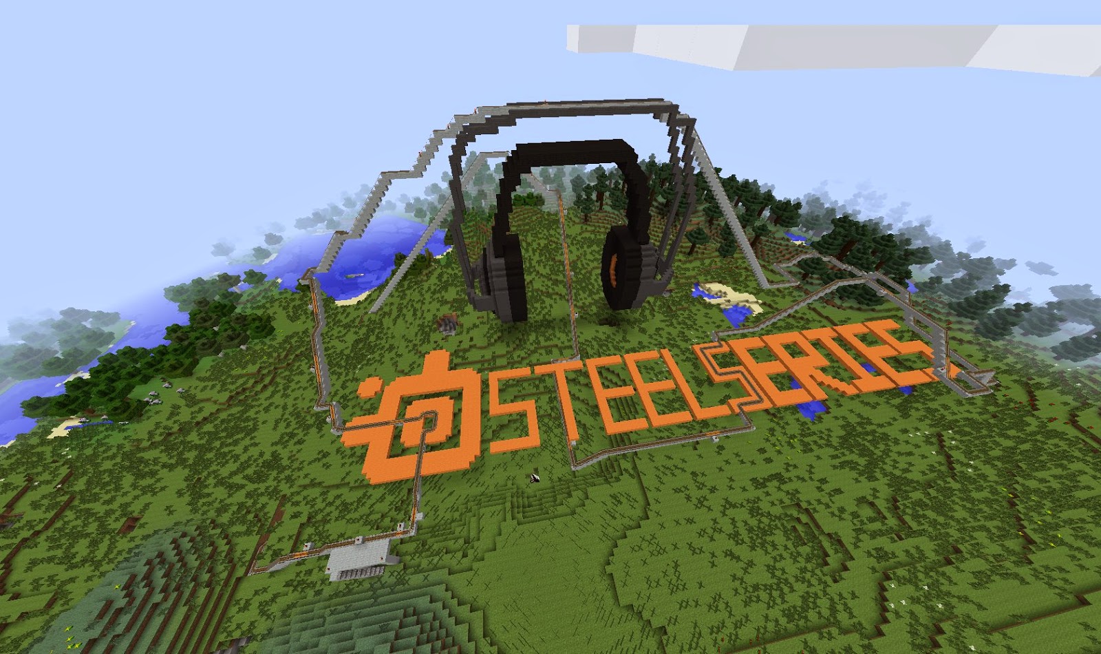 JD's Gaming Blog: Minecraft Creations: The Steelseries Rollercoaster ...