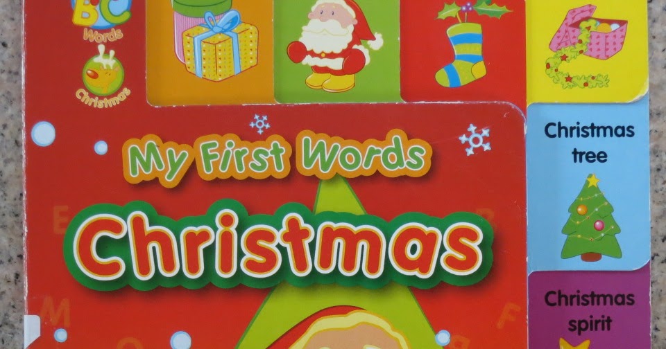 瑜玲育儿经 (Elaine Teh): 闪卡~圣诞节2012~My First Words Christmas