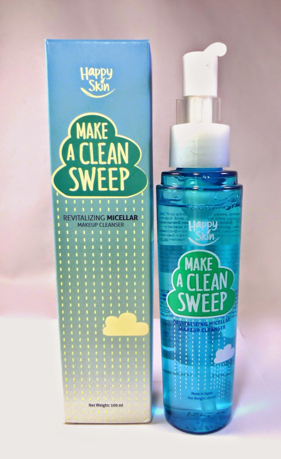 Happy Skin Make A Clean Sweep Revitalizing Micellar Cleansing Water Review