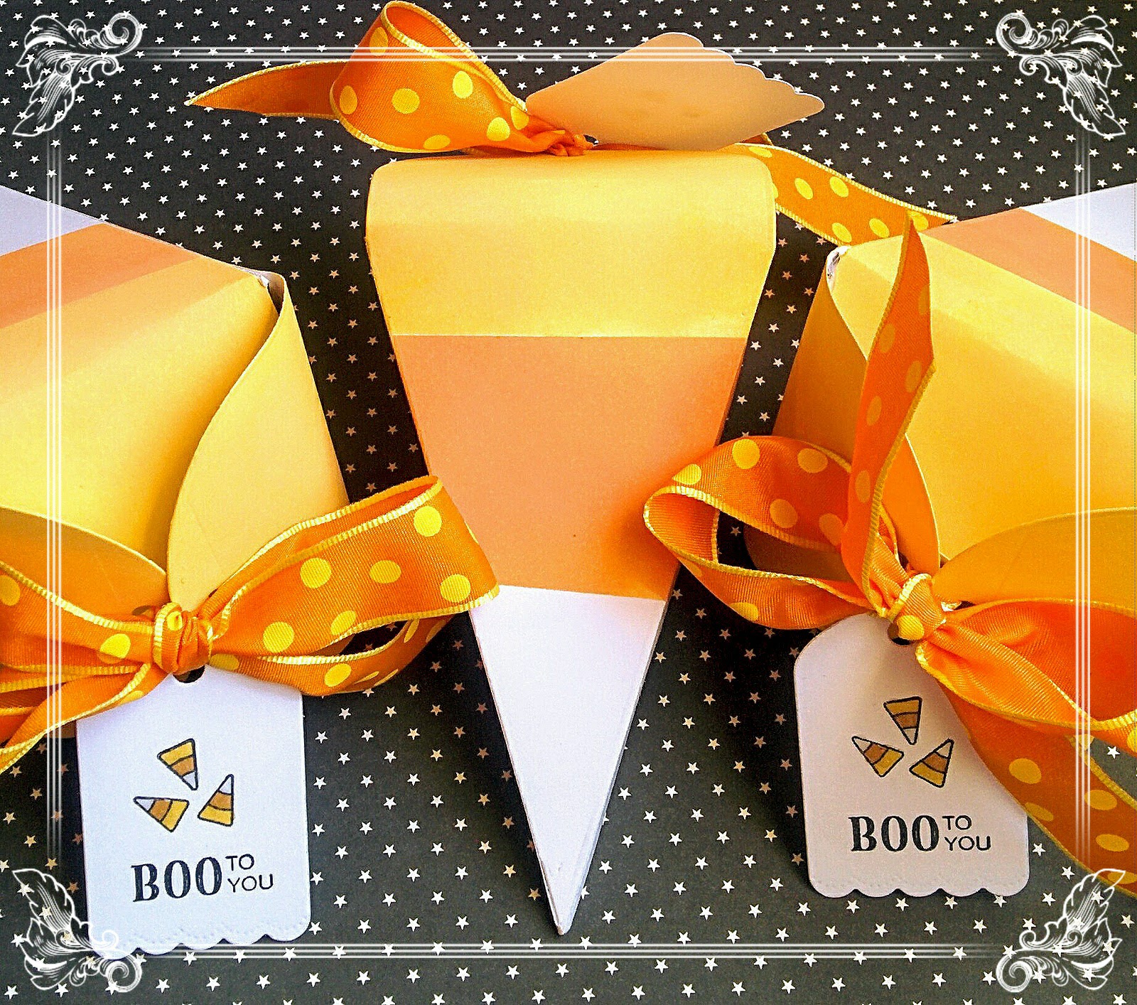 {Flutter} by Atomicbutterfly: Candy Corn Treat Boxes