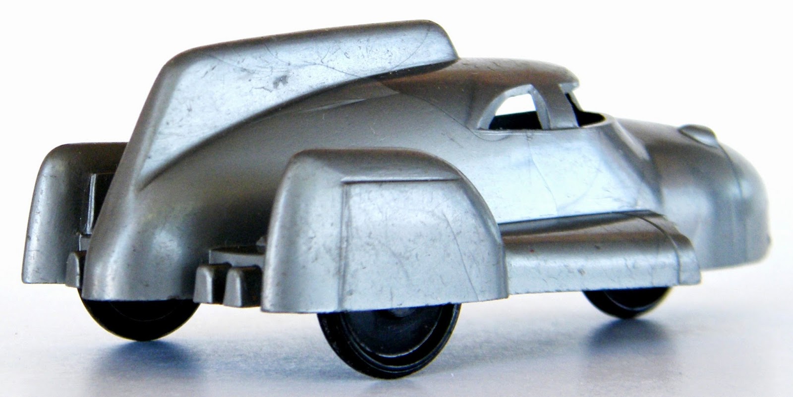 Toys and Stuff: Pyro Rocketship, Early 1950s (silver)