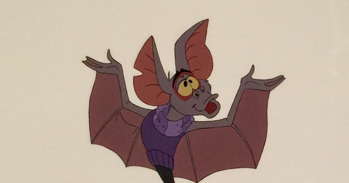 Animation Collection: Fidget the bat original production cel from "The ...