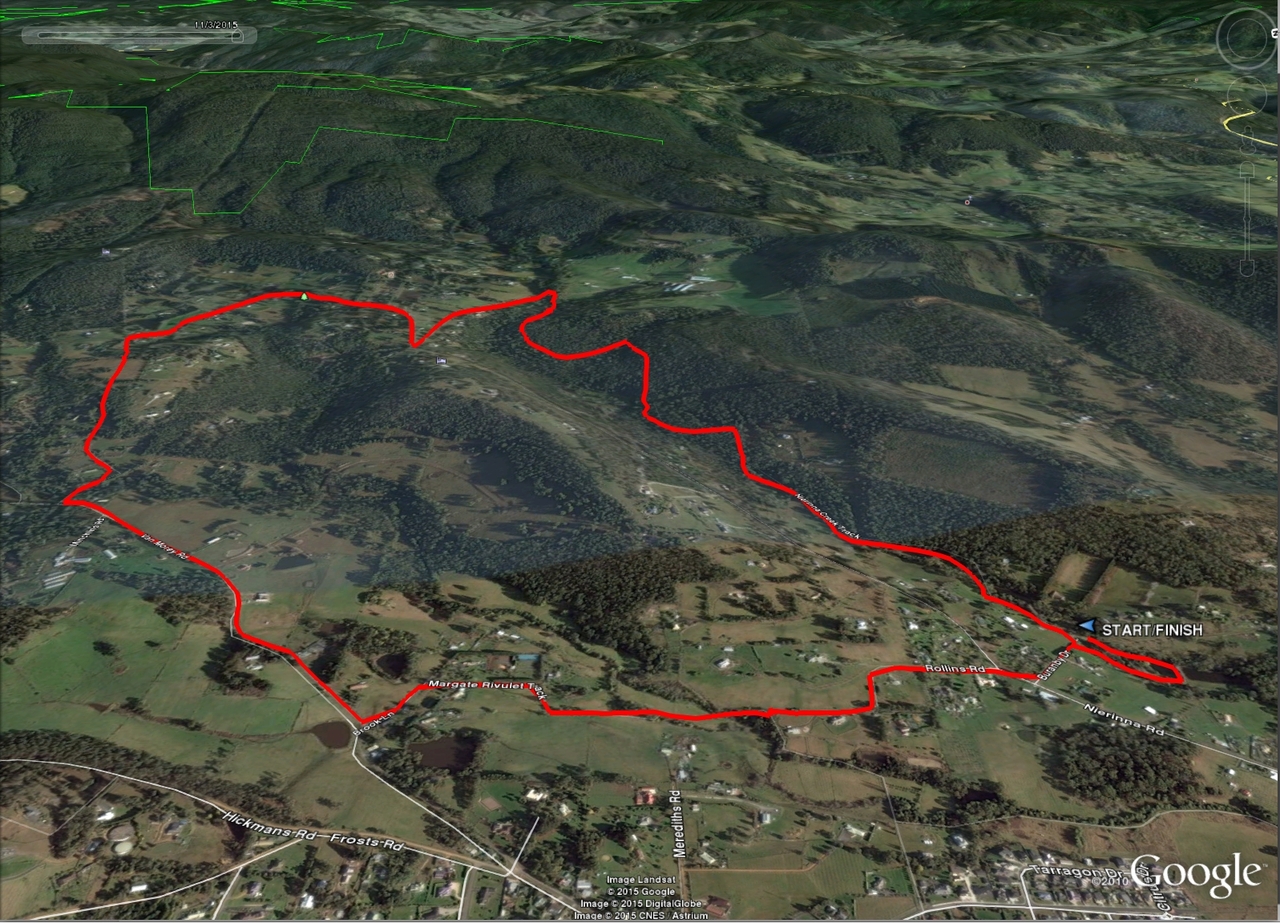 Ramblings: Nierinna Creek Tramway Hill Margate Rivulet 2015