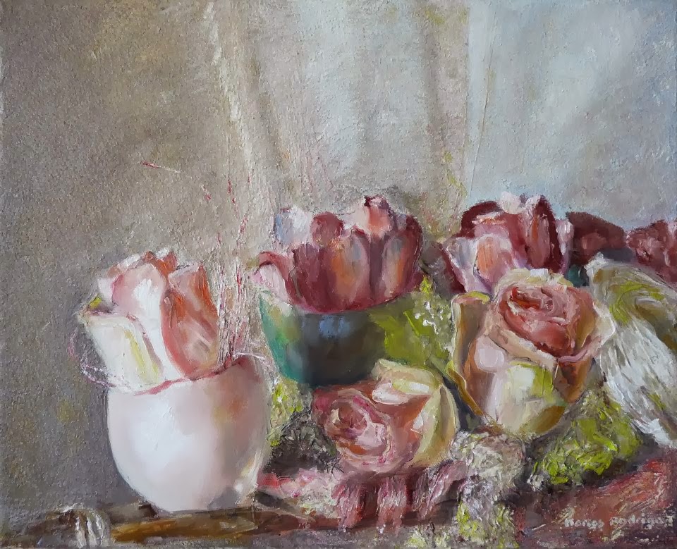 Marcos Rodrigo, 1957 ~ Impressionist Figurative painter - Hayang Modol