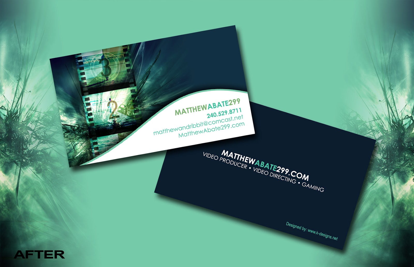 K-Designs Graphic Design Studio: Extreme Makeover: Business Card Edition