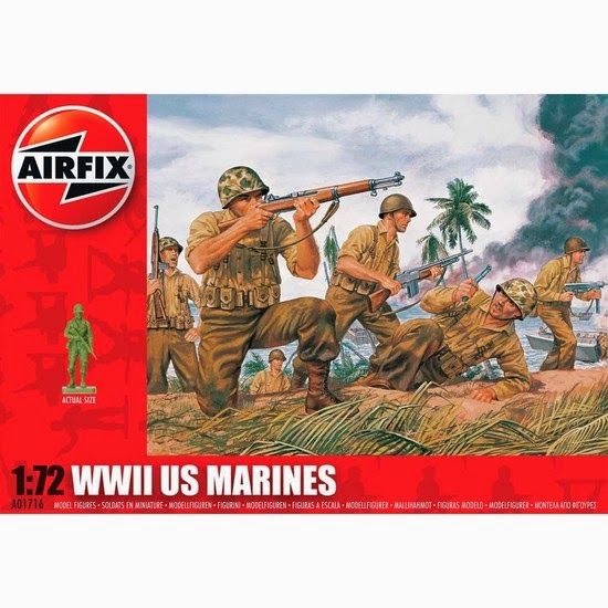 Toy Soldier Chest: Airfix Heller US MARINES World War II 2 u.s ...