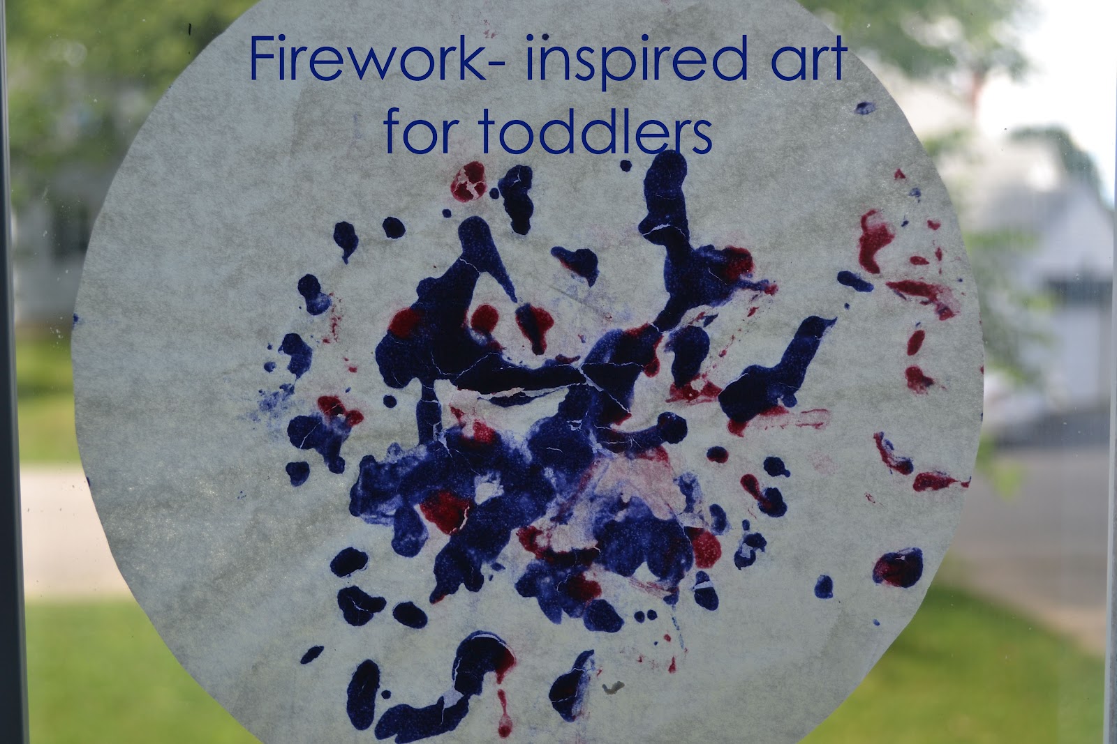 Mariette's Pale Green and Pink Meanderings: Firework-inspired art for ...