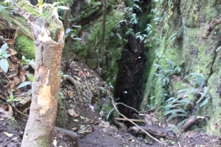 The EYE of Nature: view from Guna Caves (Devil’s Kitchen), Kodaikanal