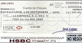 Contabilizacion De Un Cheque De Caja - prestamos ya en montevideo