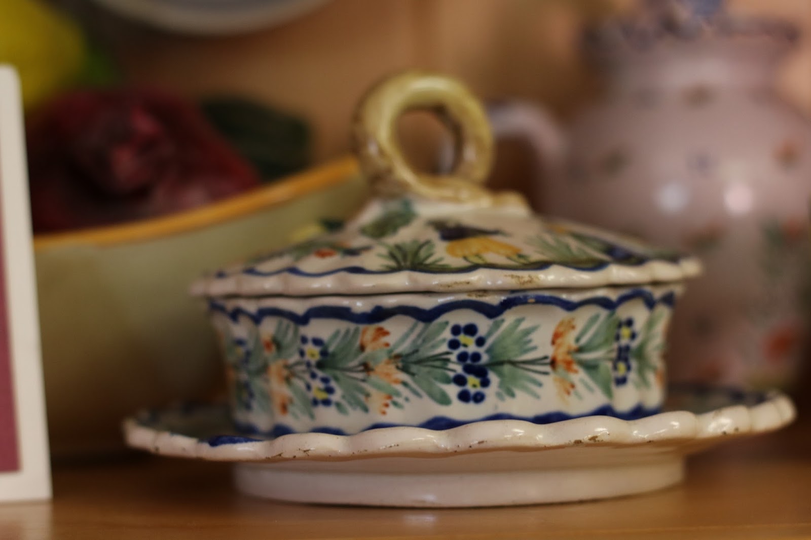 Quimper Pottery - Living With Thanksgiving