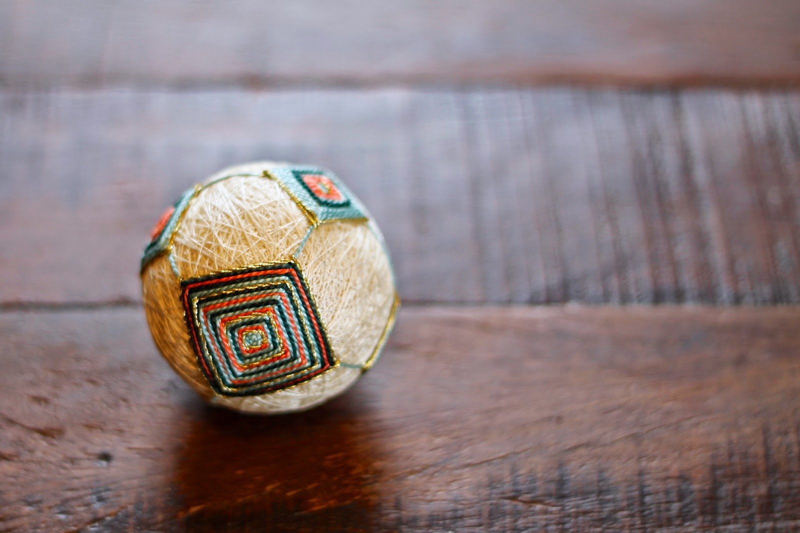 Bark and Purl: Temari - Japanese thread balls