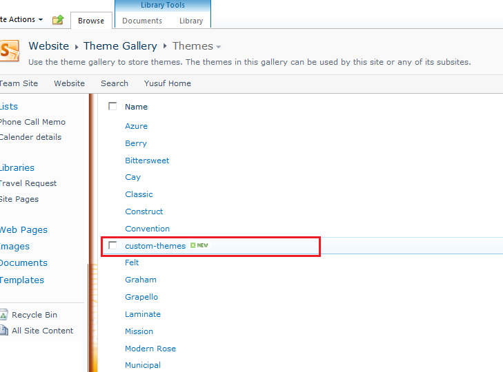 Sharepoint: Creating a SharePoint Theme using a PowerPoint Template