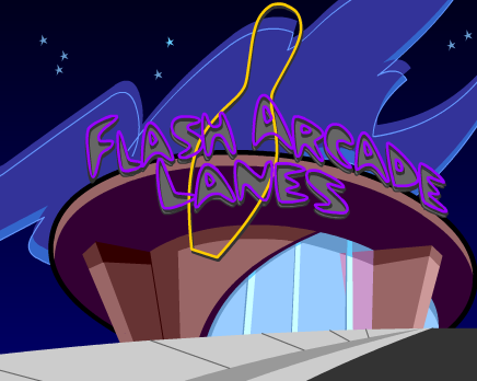 Flash Arcade Lanes (Bowling) ~ Tau-Vik-King JR