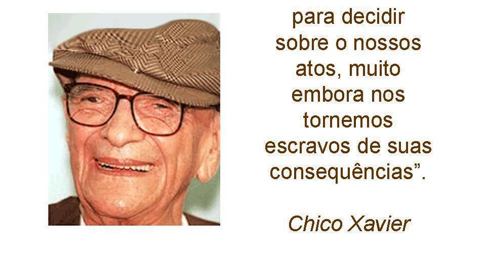 Mais um jogo de palavras prosaico de Chico Xavier