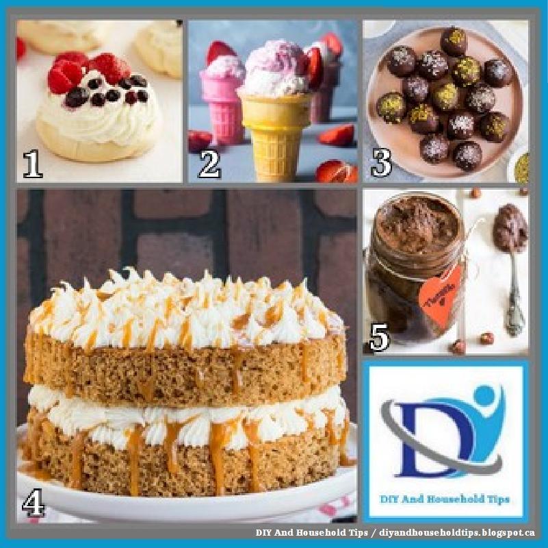 DIY And Household Tips: 5 Yummy Sweet Recipes