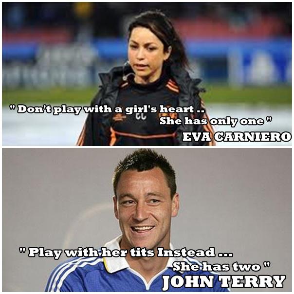 Football Memes: John Terry Troll Eva Carniero ROFL xD