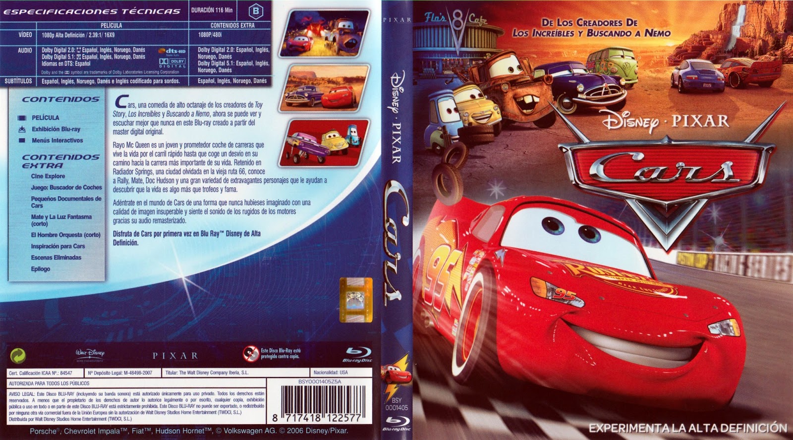 TÓMBOLA DISNEY: Cars