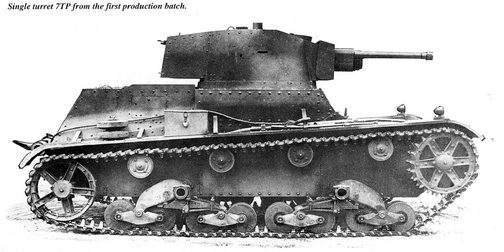 Panzerserra Bunker- Military Scale Models in 1/35 scale: 7TP-jw (7 ...