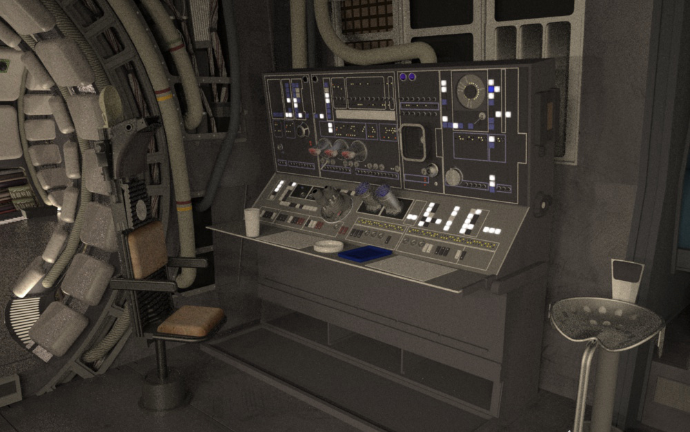 Stinson's All Things Star Wars Blog: Millennium Falcon Interior