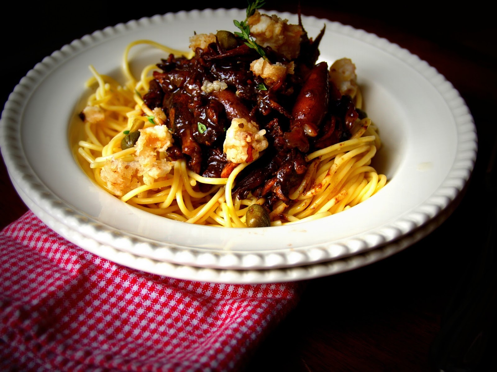 SKIP TO MALOU: Breathe | Squid Adobo Balsamico Pasta