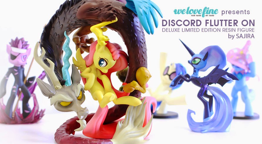 Discord Flutter On Welovefine Exclusive Figure up for Pre-order | MLP Merch