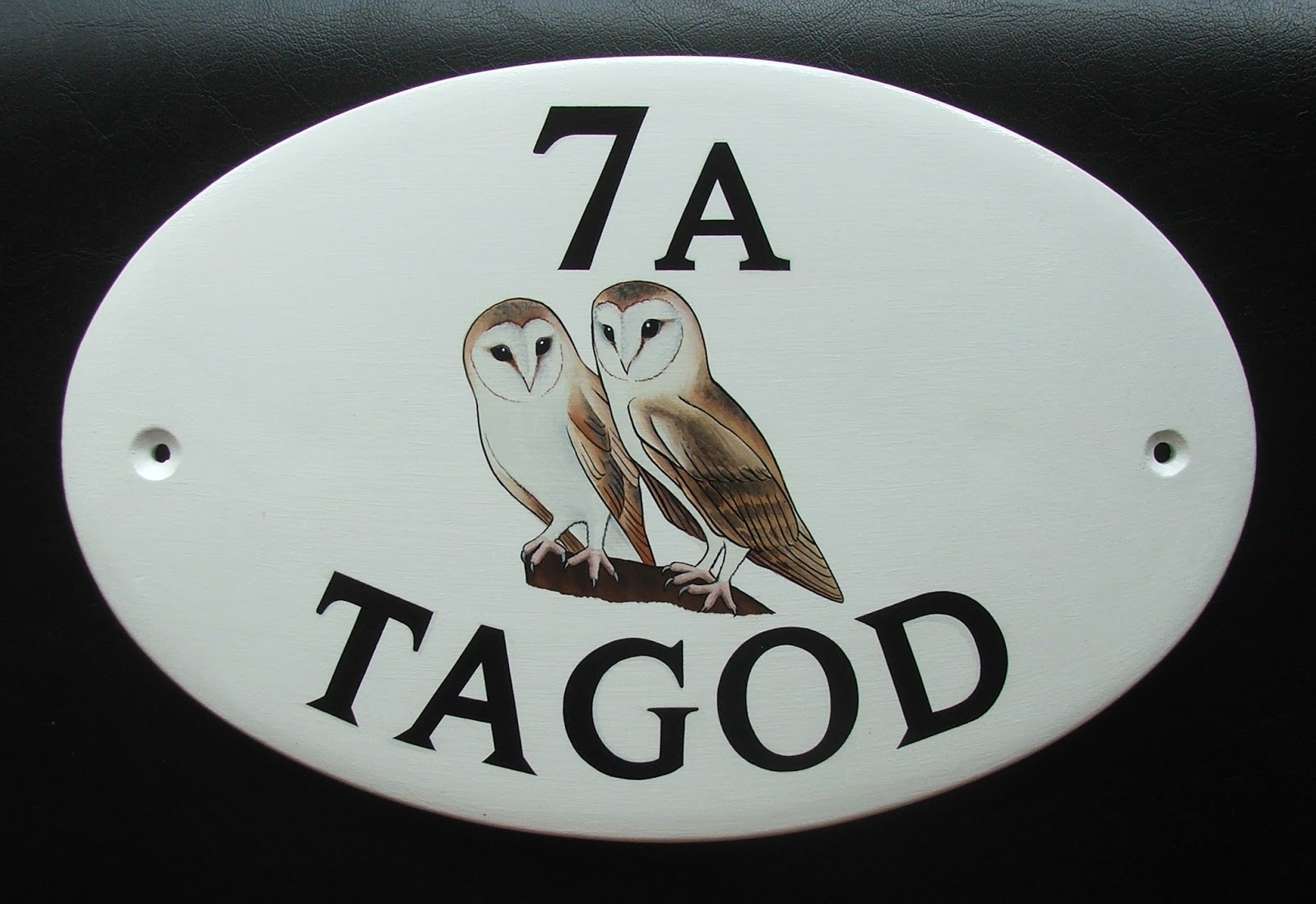 Hand Painted House Signs by Ceramic Art: August 2013