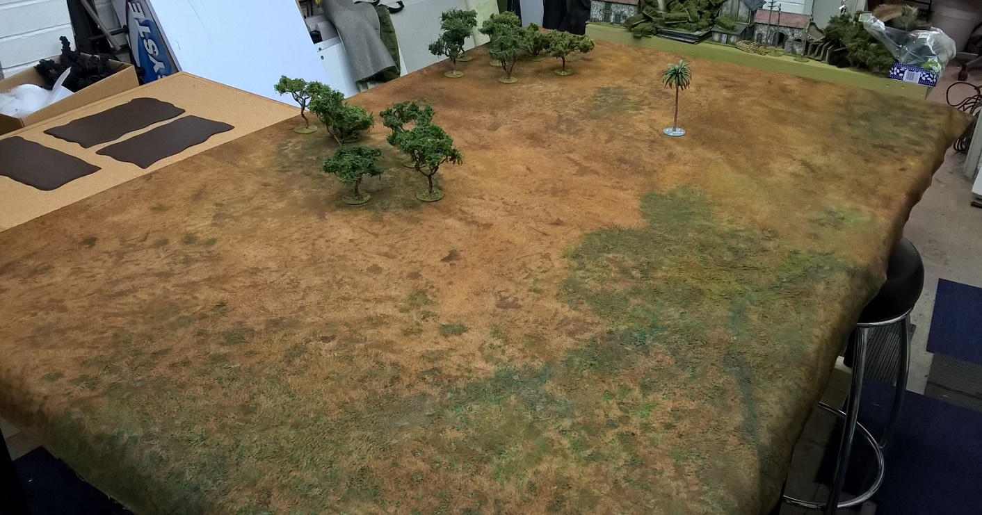 JOHN BOND's WARGAMING STUFF: JUNGLE TERRAIN MAT