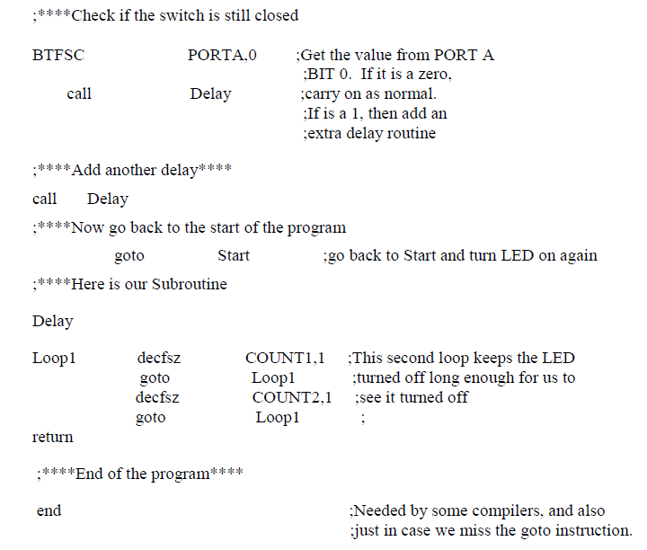 How to Read from Input/Output Ports: PIC Tutorial 5 | Circuit Diagram ...