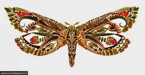 Menakjublkan! Keindahan Kolaj Haiwan dari Daun Pakis Yang Sudah ...