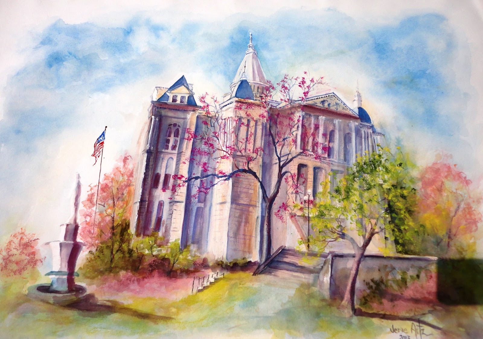 jerie artz - artzart: Tippecanoe County Courthouse