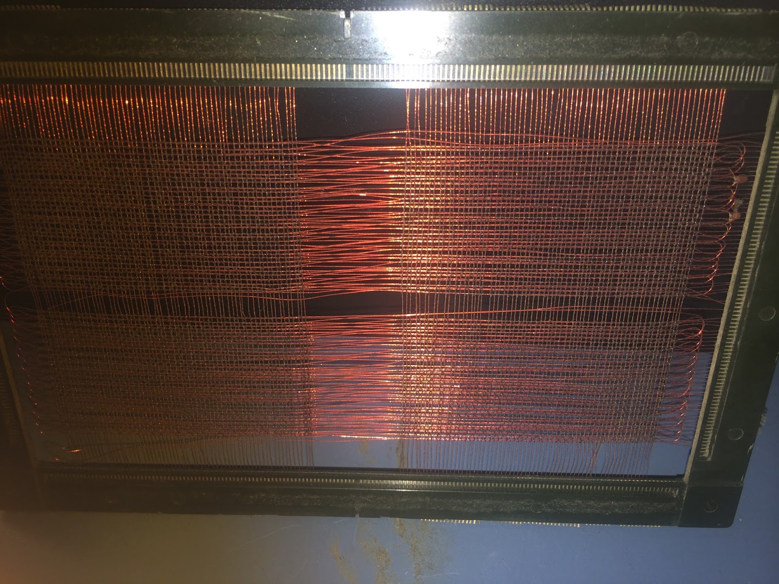 collectible.computer: IBM Interleaves Core Memory for 360-91.