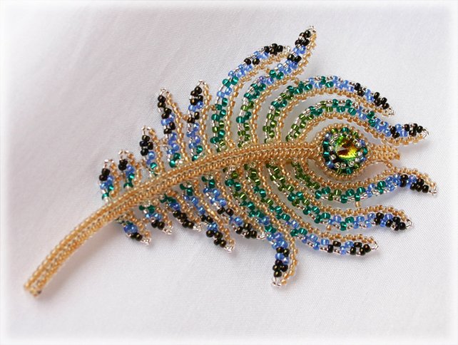 Glamorous Beadwork Patterns and Tutorials by AsszaBeadingArts / The ...