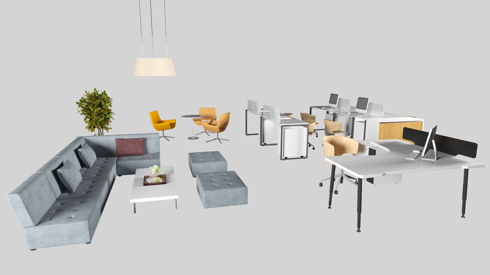 templates 3D: Study & Office