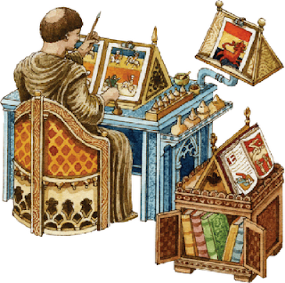 Scriptorium: Cómo se hace un manuscrito medieval