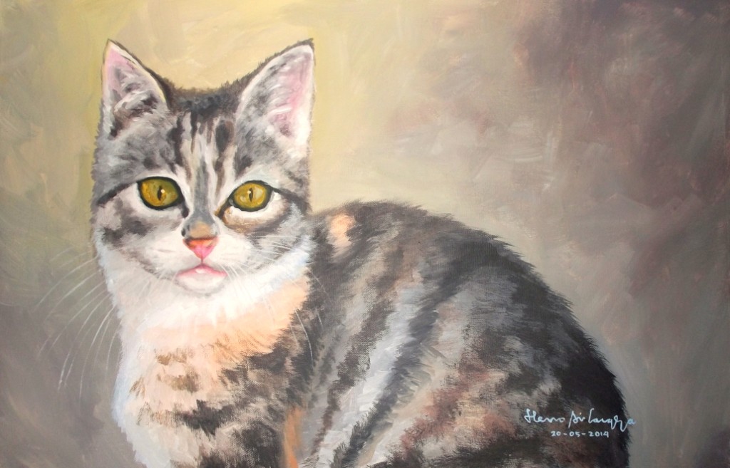 Dunia Lukisan JAVADESINDO Art Gallery: >> LUKISAN KUCING LUCU, KARYA ...