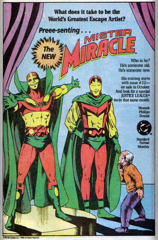 DC in the 80s: Review of 1989's Mister Miracle v2 ongoing series