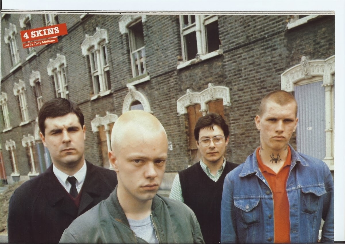 Vontade Luta!: Matéria sobre o 4 SKINS na revista PUNK LIVES 08