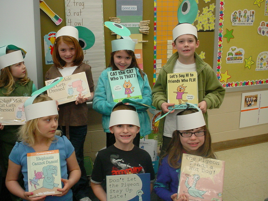Diary of a First Grade Teacher: First Graders HEART Mo Willems