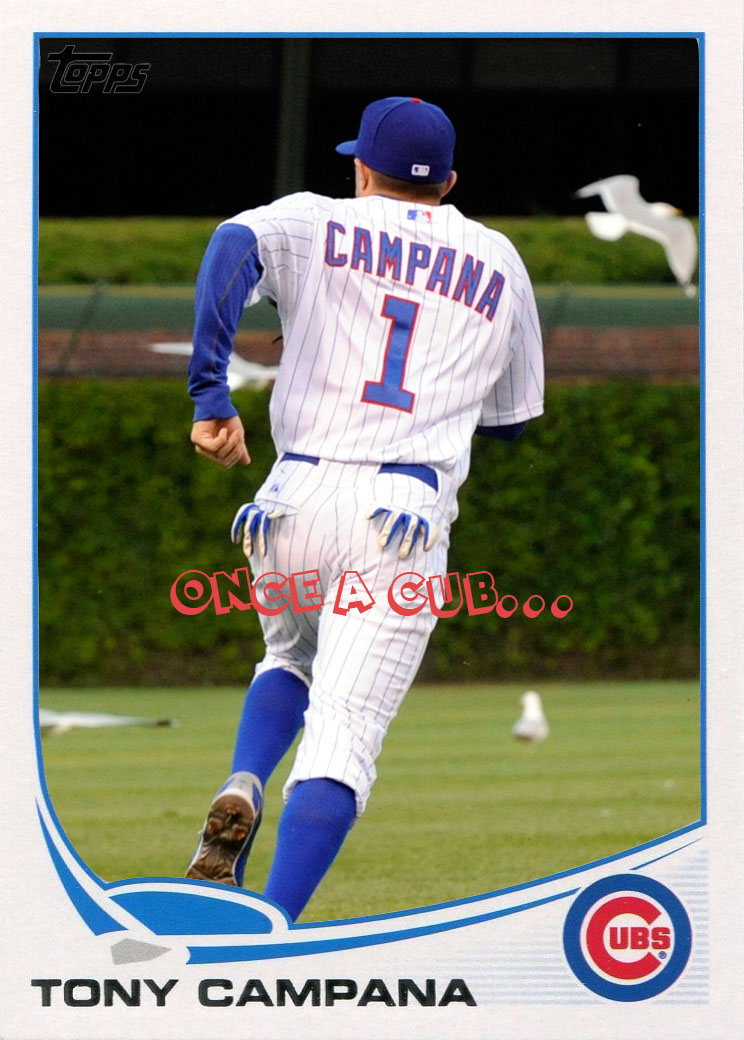 Once a Cub: 2013 Topps Tony Campana Factory Team Set