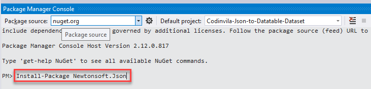 Convert JSON to Datatable/Dataset in C# | Codingvila