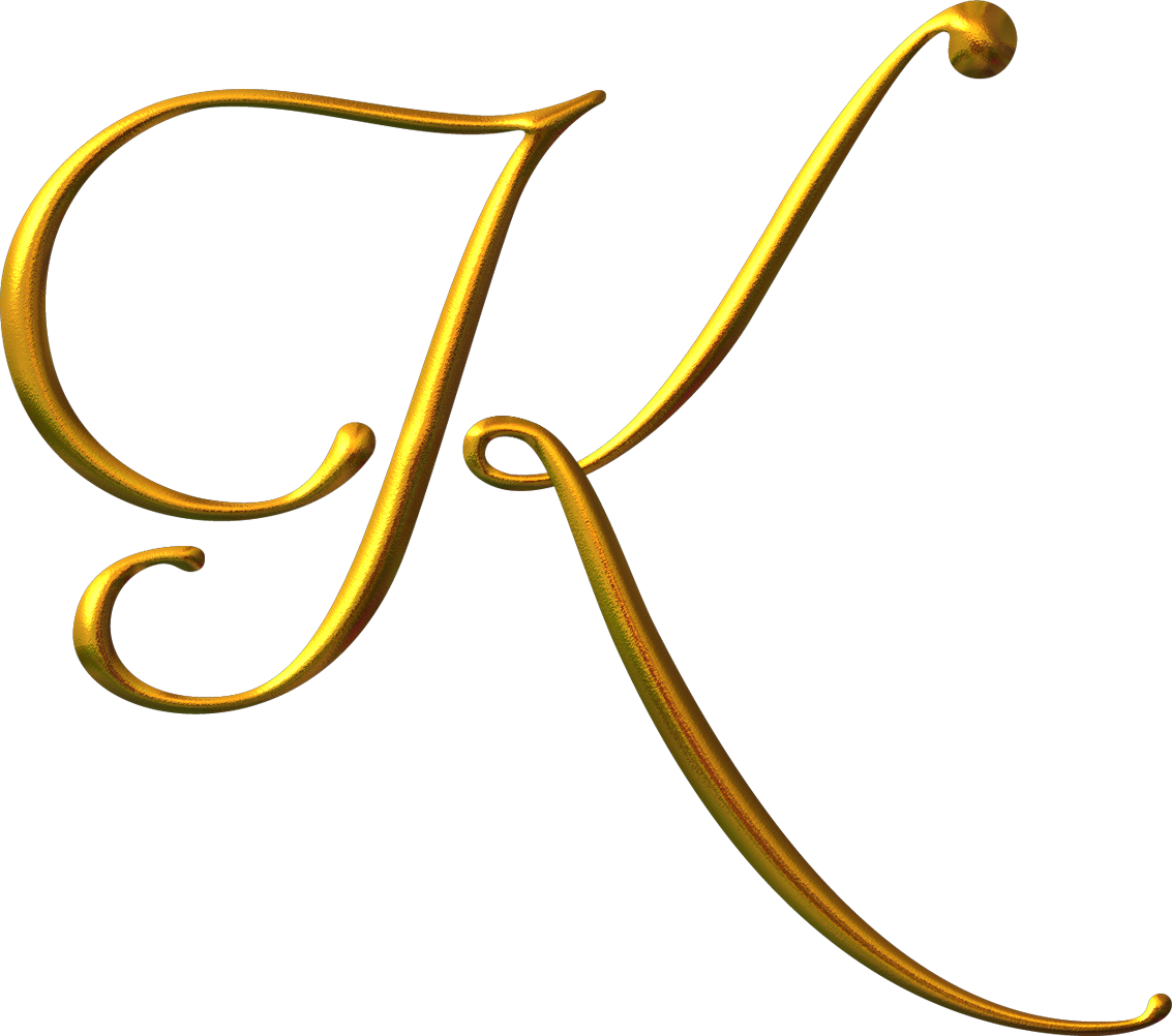 ≈ღfondos De Pantalla Y Mucho Másღ≈ Alfabeto Dorado Png