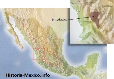 VIAJE MAGICO A WIRIKUTA: Ubicación de la población Huichola ...