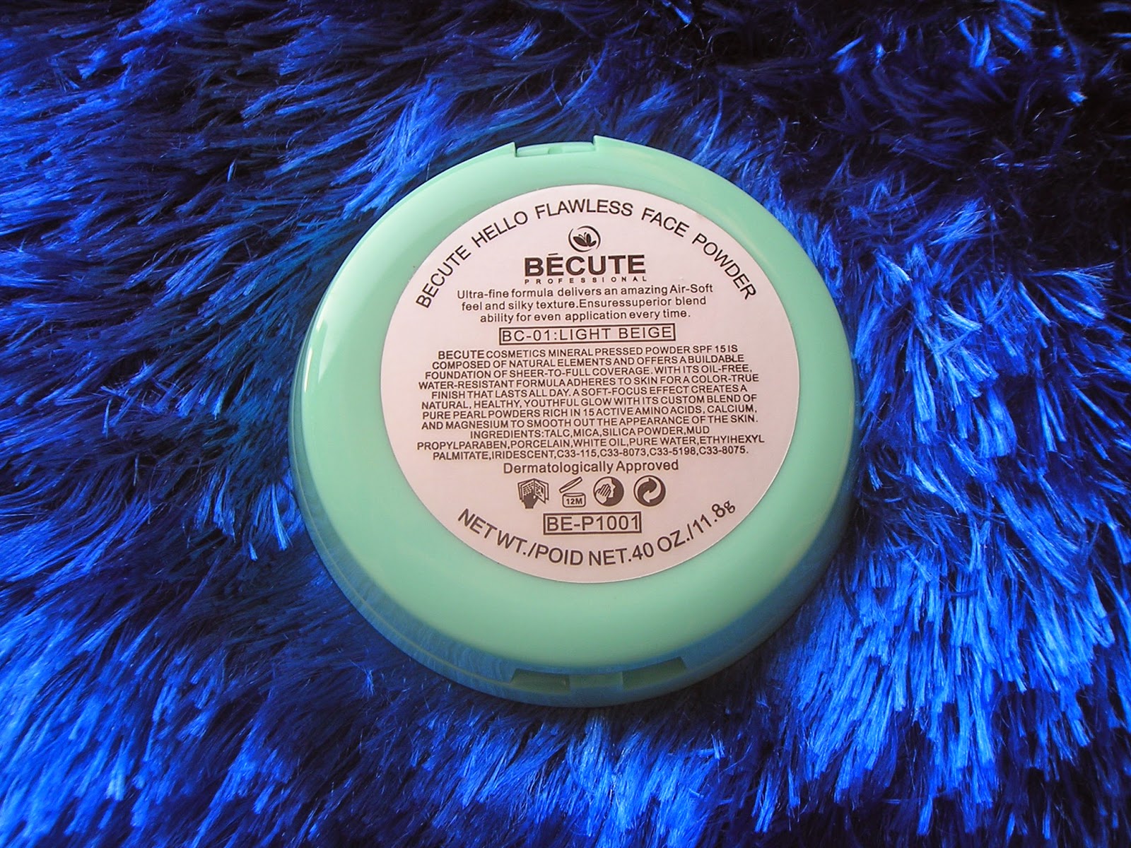 Beauty Drugs: BECUTE Professional Hello Flawless Face Powder