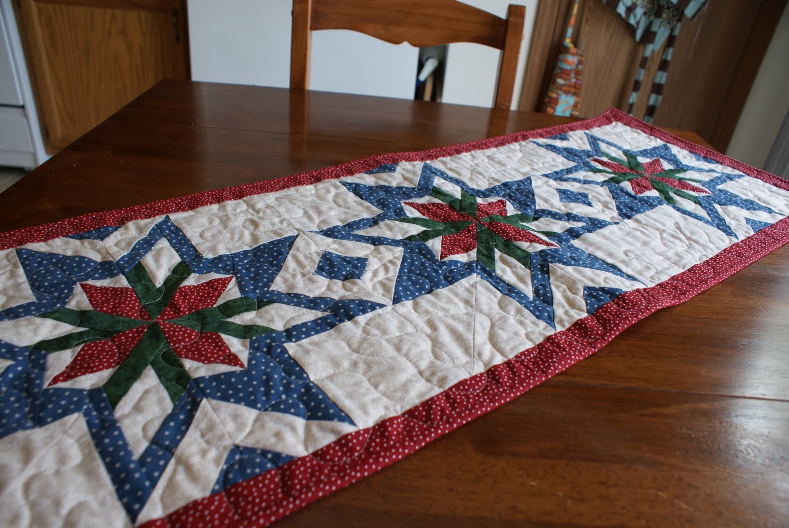 I Hold All The Cards: Paper Pieced Table Runner