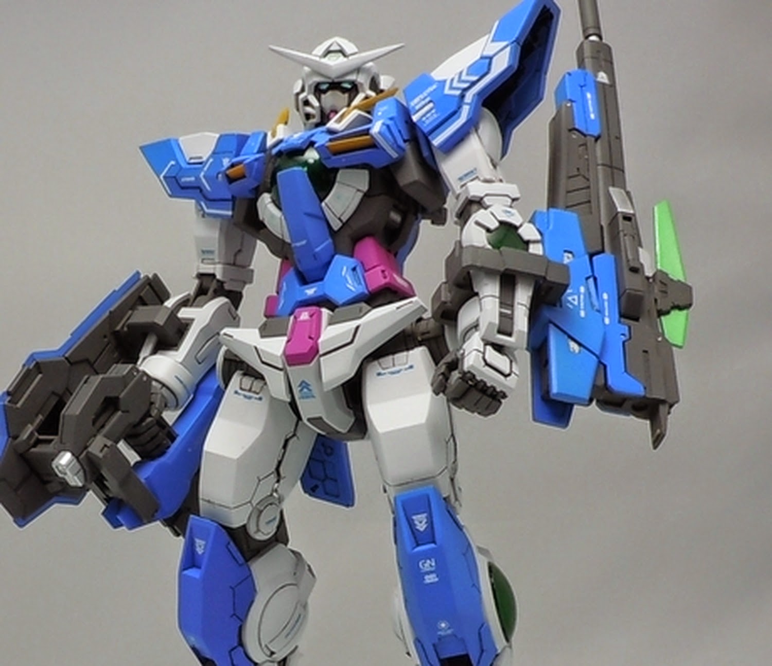 Custom Build: MG 1/100 Gundam Exia "Repair III" conversion