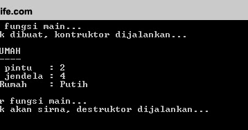Konstruktor dan Destruktor pada OOP C++ - nblognlife