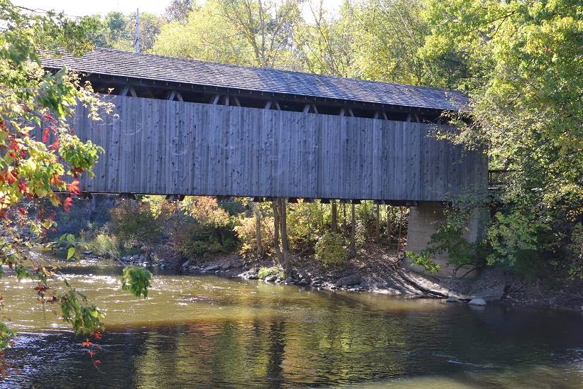Michigan Exposures: The Covered Bridge in Ada